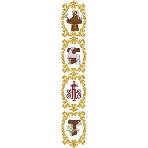 CONJUNTO PARA ESTOLA SÃO FRANCISCO OF ASSISI 338