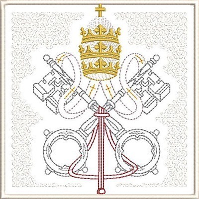 Conjunto Para Alfaias Chaves Do Vaticano 257