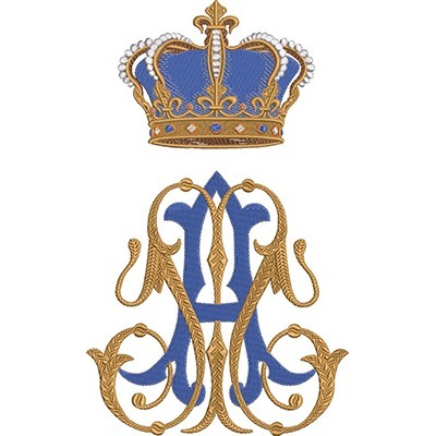 Marian With Crown 32 Cm