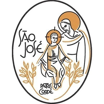 Medalla Del Año De São José 25 Cm