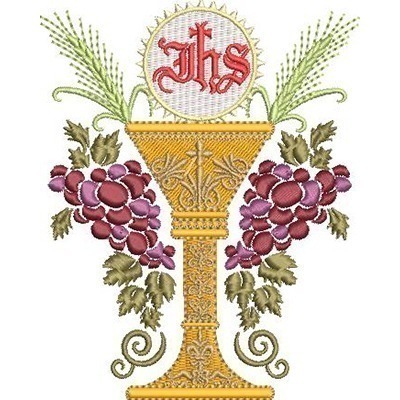 Cálice Com Hóstia Consagrada 13