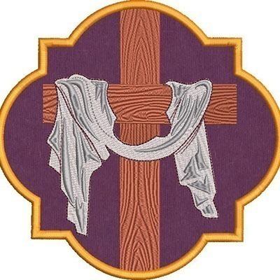 Matriz De Bordado Cruz Da Ressurreição