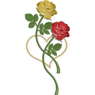 Rosas Con Corazon