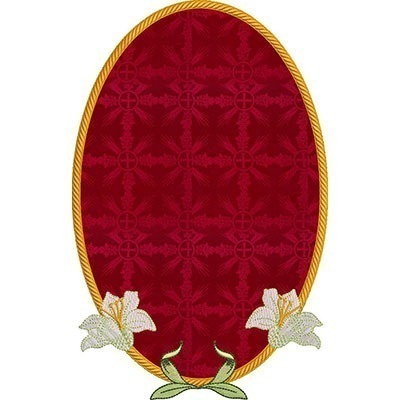 Lilies Frame To Customize