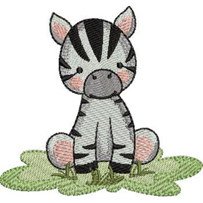 Zebra Bebê Safari 1