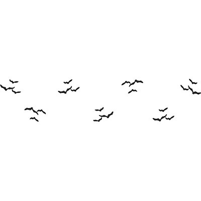 Border Of Mini Seagulls